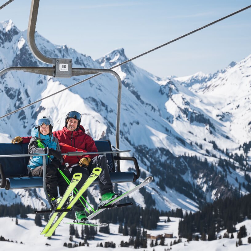 Ski region with guaranteed natural snow | Warth-Schröcken